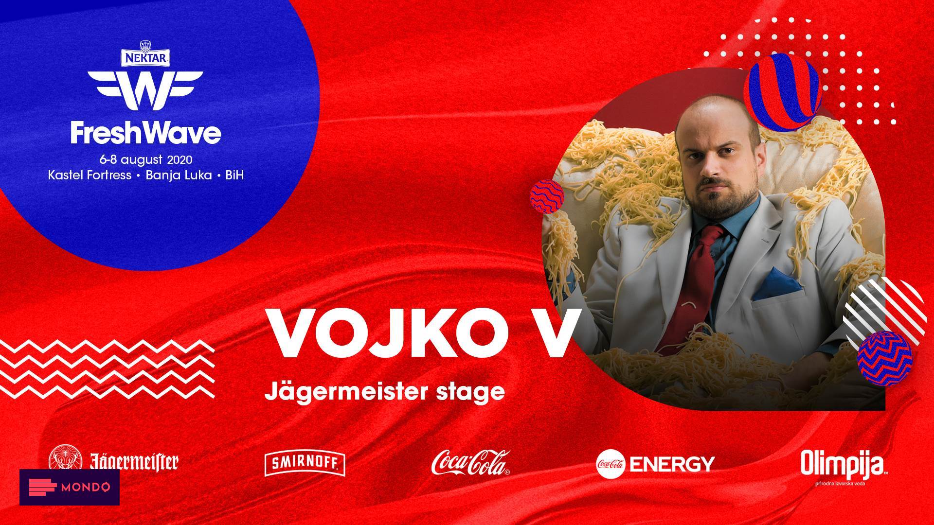 Vojko V. stiže na LIVE binu Fresh Wave Festivala! | Zabava | Showtime