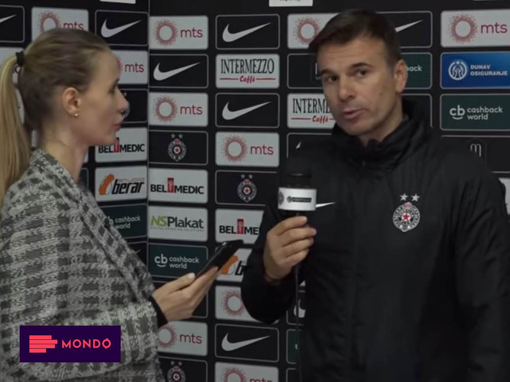 Trener FK Partizan Aleksandar Stanojević o Markoviću i Pavloviću ...