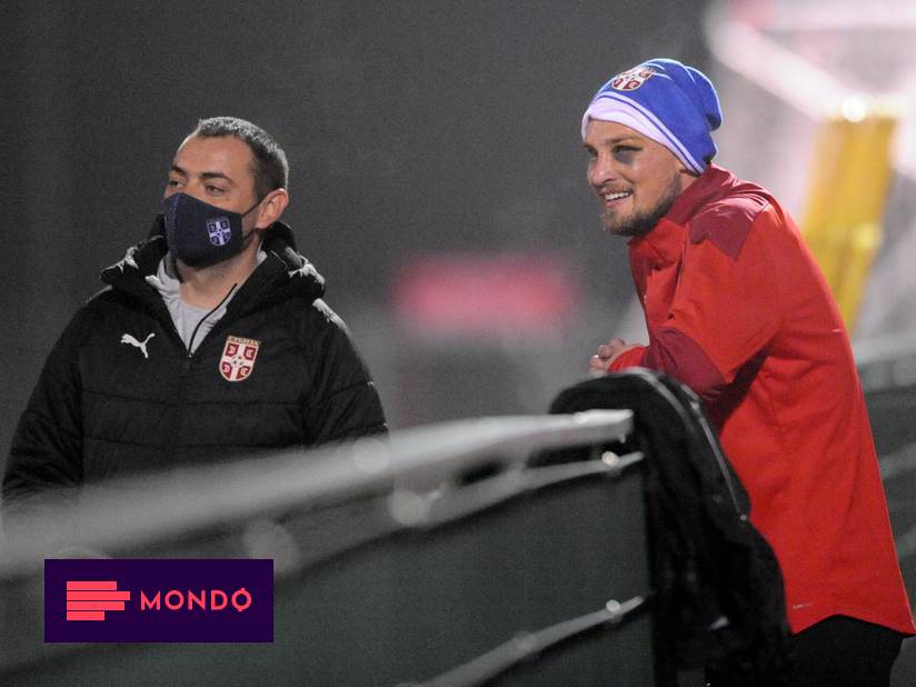 Predrag Rajković okupljanje reprezentacija Srbije - masnica ispod oka ...