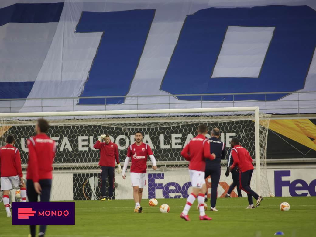 Gent Crvena zvezda Maradona transparent | Sport | Fudbal