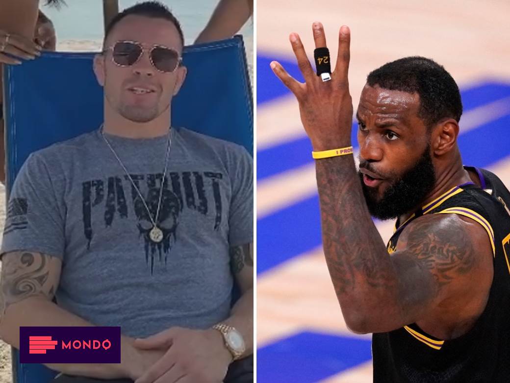 Naterao bih Lebrona da poljubi pod: Zvezda UFC izazvala Džejmsa u ...