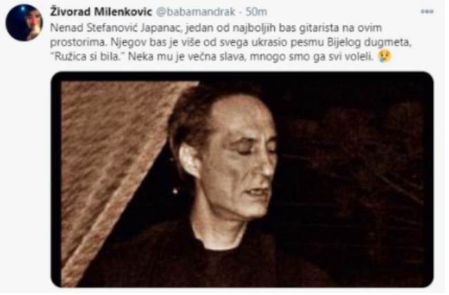 Preminuo Nenad Stefanović Japanac, najbolji basista bivše Jugoslavije ...