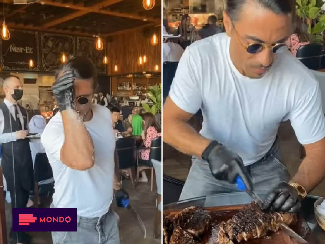 salt bae nusret gokce turski kuvar zlatni biftek | Magazin | Stil