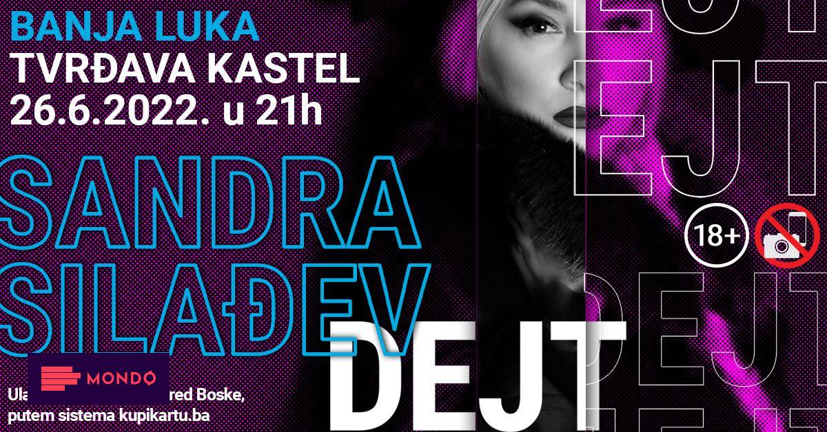 Monodrama Dejt Sandre Silađev u junu na banjalučkom Kastelu | Zabava ...