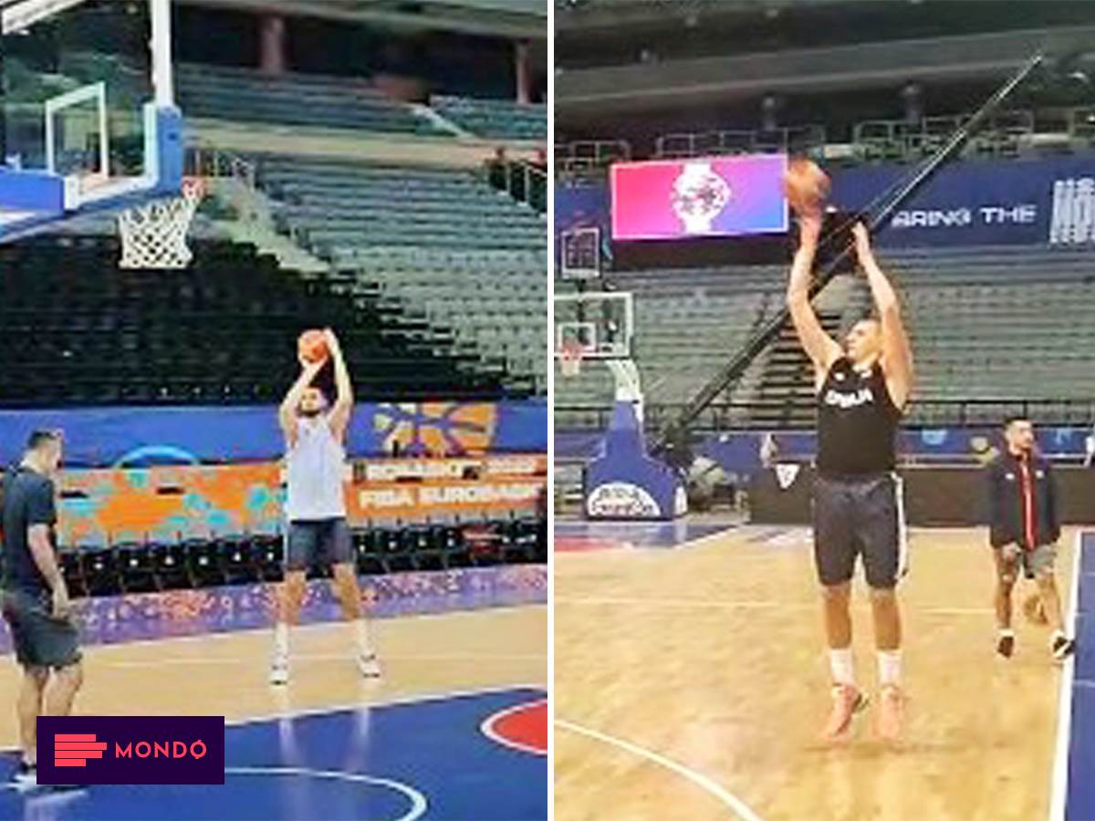 ristić na treningu srbije pred finsku | Sport | Košarka
