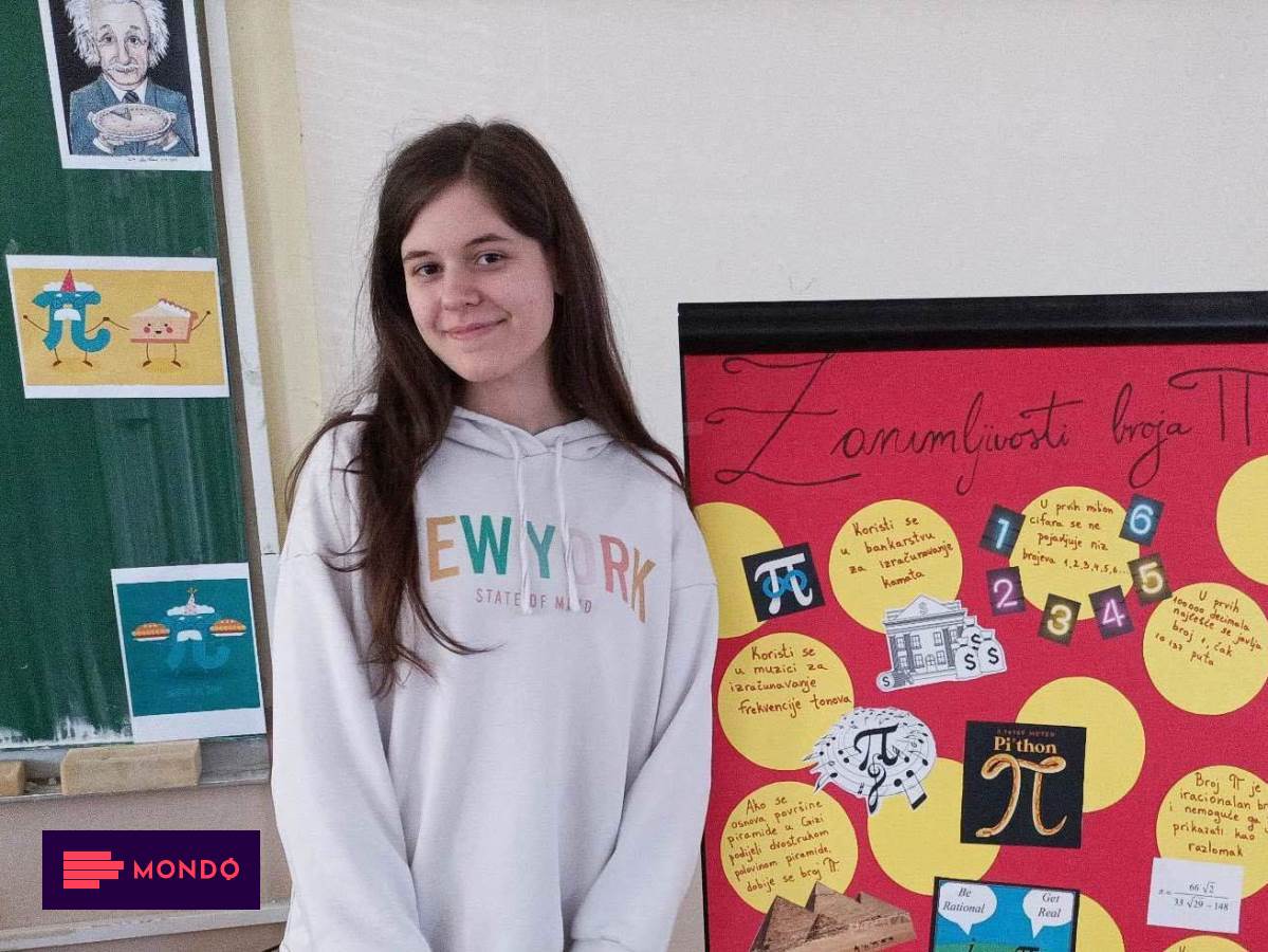 Aleksandra Pavić iz Novo Grada zapamtila 303 decimale broja Pi ...