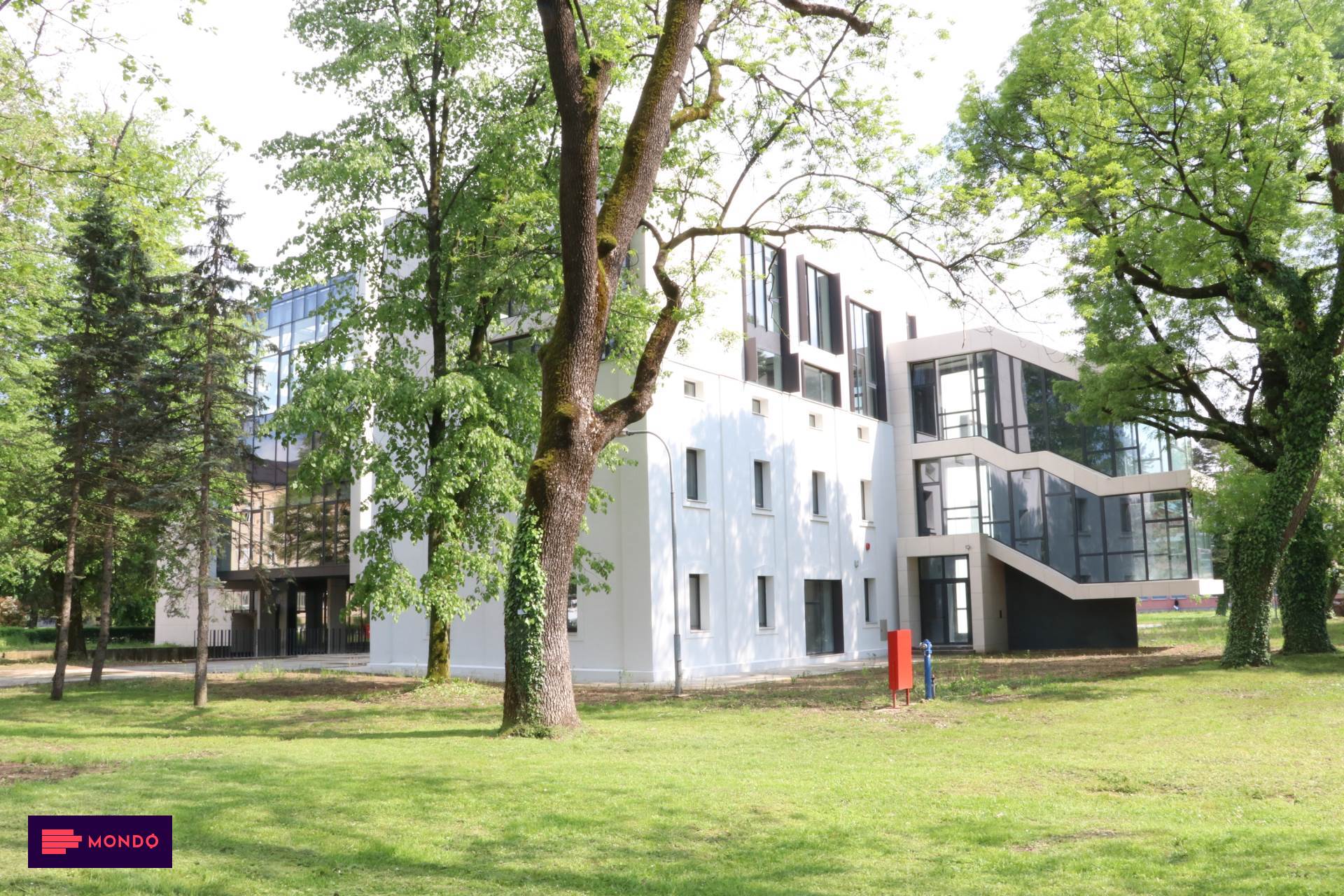 Finished works on the building of the AGGF and the Faculty of Forestry ...