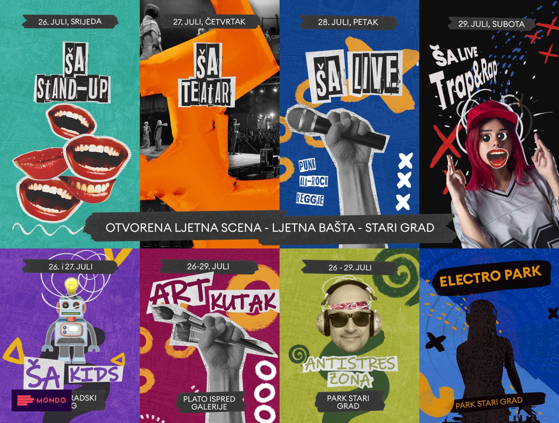 Program ŠA Fest 2023 | Zabava | Showtime