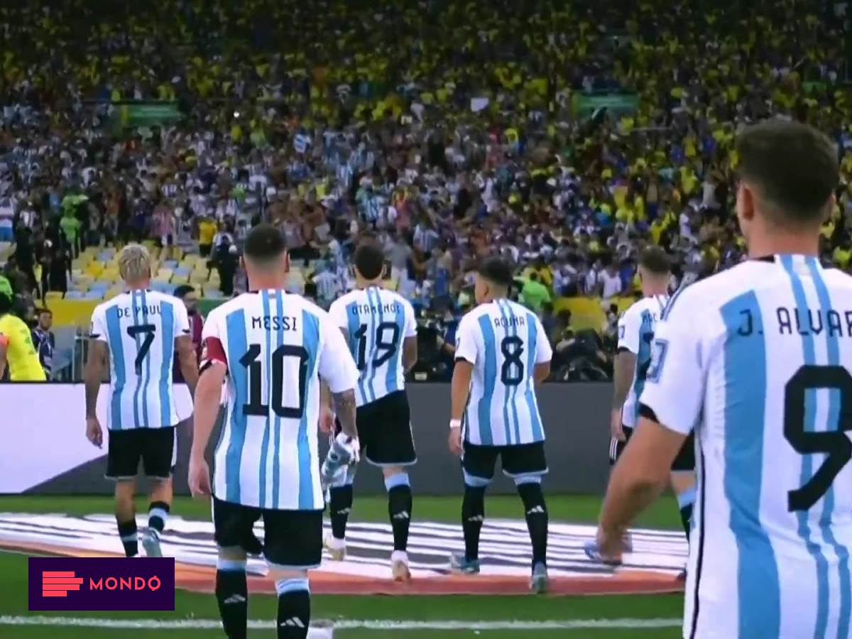 Tuča na utakmici Argentina Brazil | Sport | Fudbal