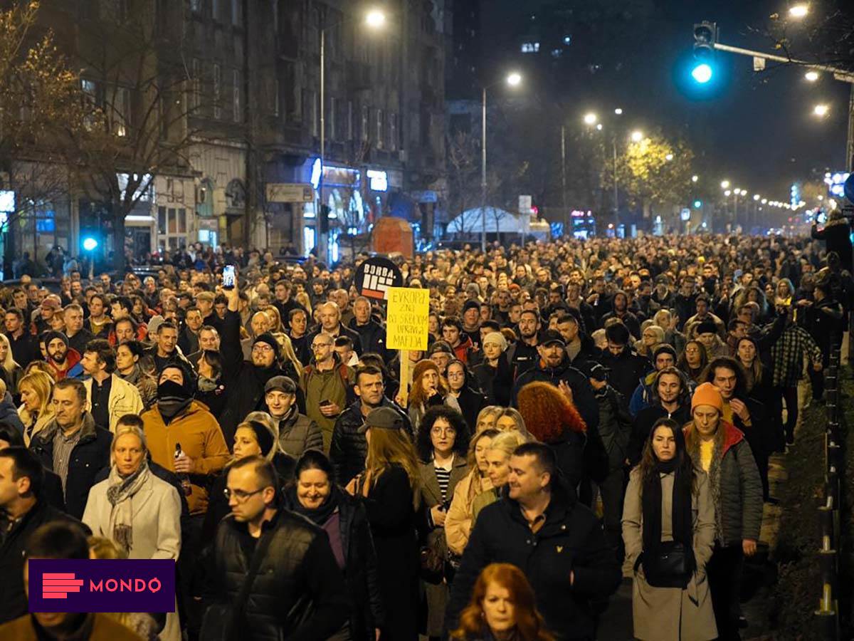 8. protest srbija protiv nasilja u beogradu | Info | Region