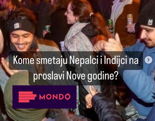 Nepalci i Indijci Zagreb nova godina | Info | Region