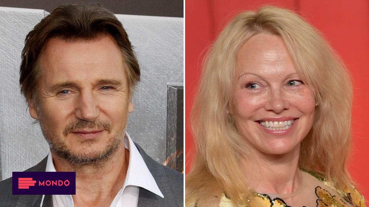 Lijam Nison i Pamela Anderson
