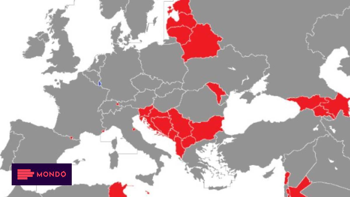 Nova Mapa Evrope zemlje Balkana | Info | Svijet