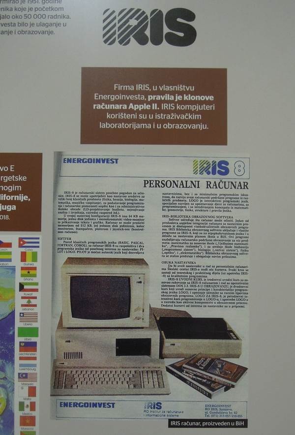 Energoinvest IRIS PC. Sedamdesetih godina prošlog stoljeća počinje ...